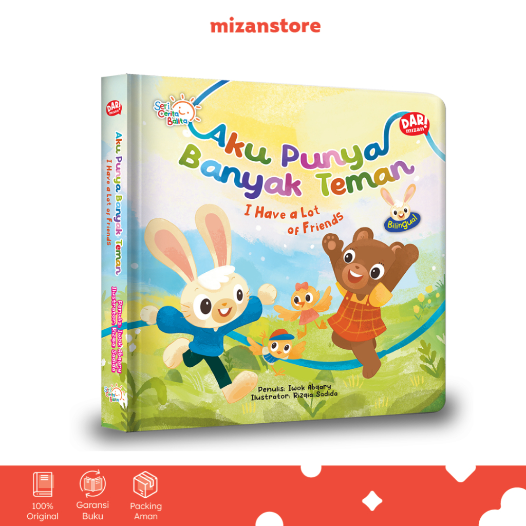 Jual DAR Mizan - Buku Anak Scb: Aku Punya Banyak Teman - I Have a Lot ...