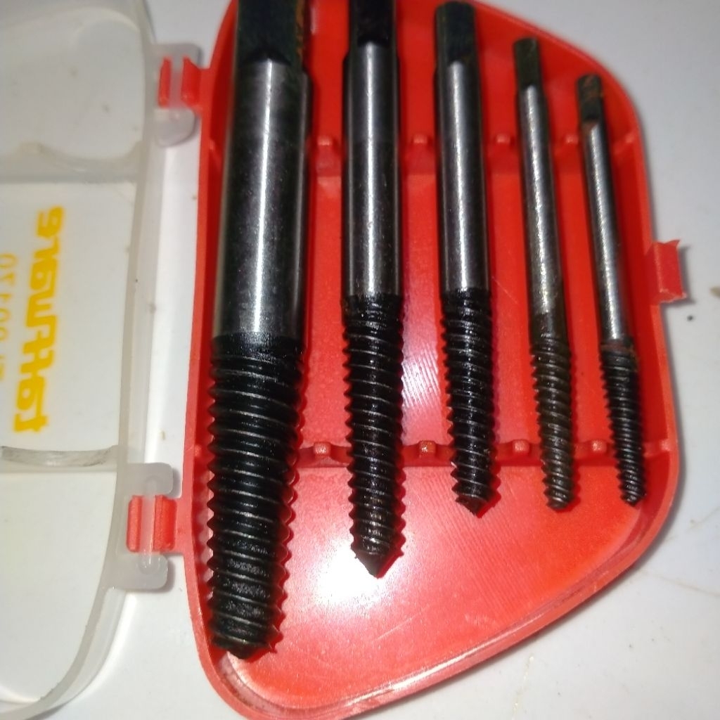 Jual 5pcs extraktor alat pencabut baut rusak-tap kiri | Shopee Indonesia