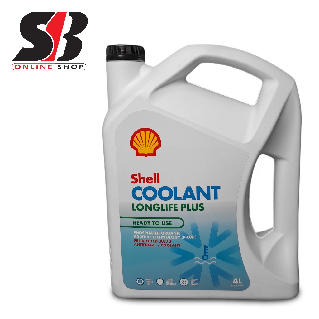 Jual SHELL - COOLANT LONGLIFE PLUS 4 LITER - Cairan Pendingin Radiator ...