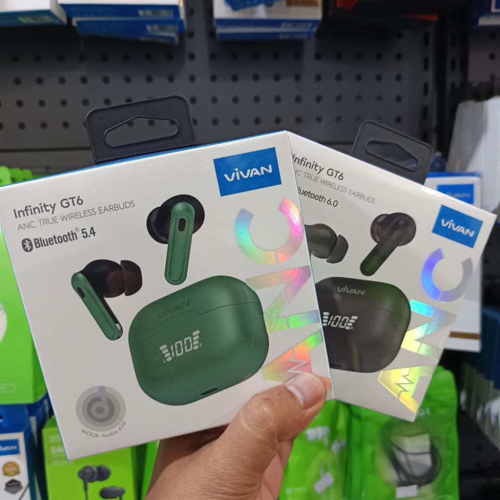 Jual VIVAN INFINITY GT6 | ANC TRUE WIRELESS EARBUDS | Shopee Indonesia