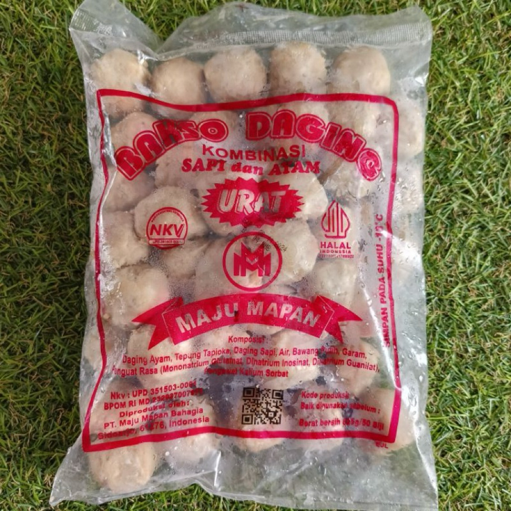 Jual BAKSO URAT MAJU MAPAN isi 50 biji 625 Gram | Shopee Indonesia
