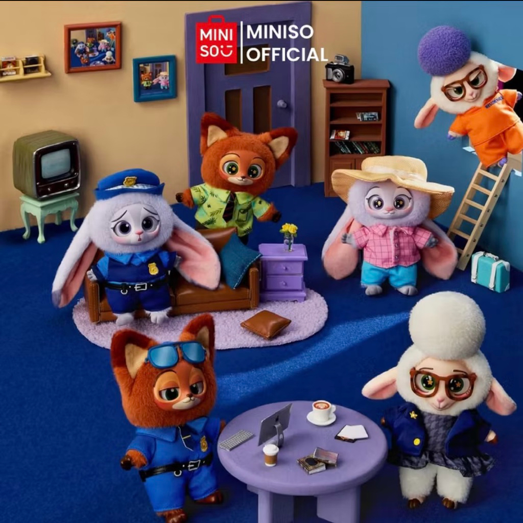 Jual [READY] MINISO X Disney Zootopia Collection Judy Hopps Vinyl Plush ...