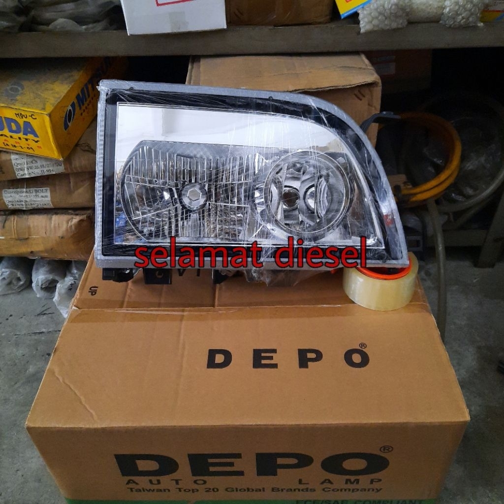 Jual Lampu Depan Besar Head Lamp Headlamp Isuzu Elf ELF Macan Harimau ...