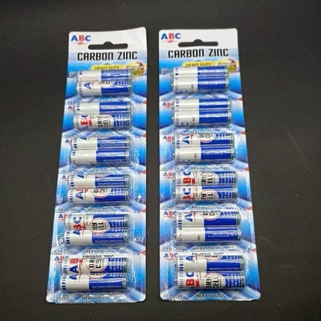 Jual [1 renteng] Baterai ABC Remote AAA Biru 12pcs ORIGINAL | Shopee ...