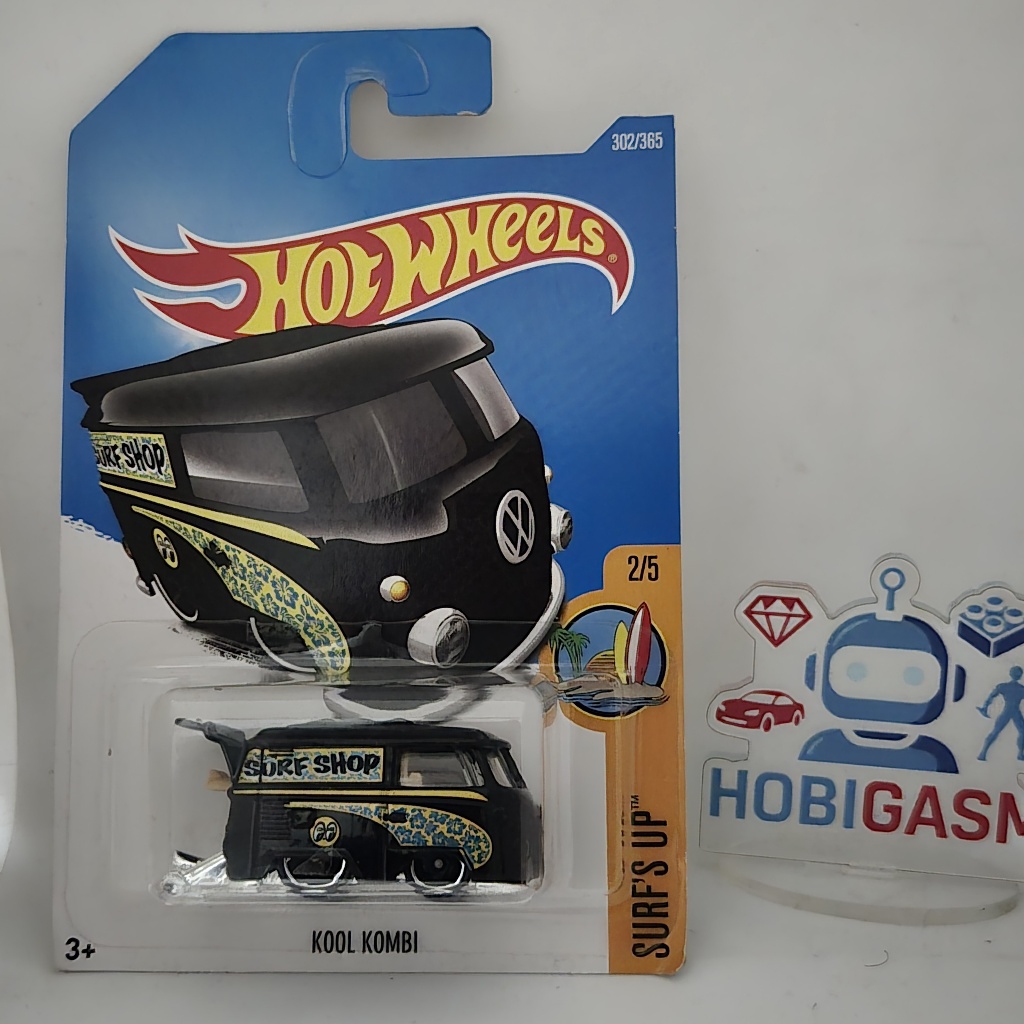 Jual Hotwheels Kool Kombi | Surf's Up | Black Color | Volkswagen | Rare ...