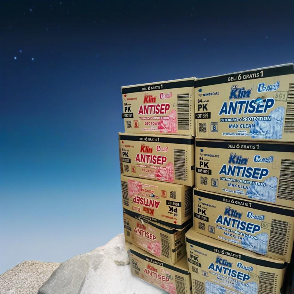 Jual 1 Dus SO KLIN Powder ANTISEP 12 renteeng SOklin Bubuk 42 gram 84 ...