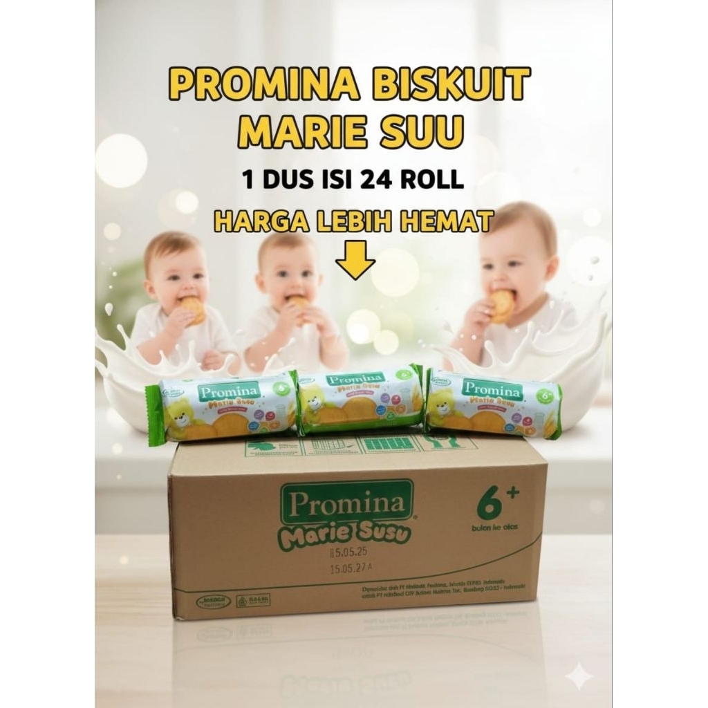 Jual Promina Marie Susu 1 Karton Isi 24 pc | Shopee Indonesia