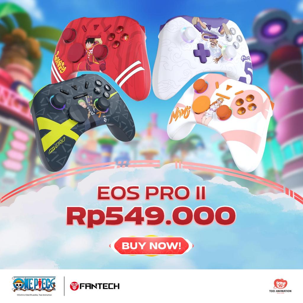 Jual FANTECH ONE PIECE EGG HEAD EOS PRO WGP15V2A Gaming Gamepad ( Luffy ...