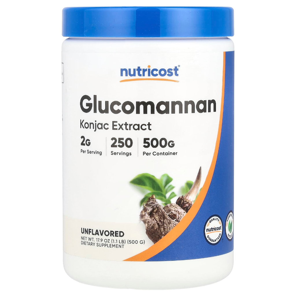 Jual Nutricost Glucomannan 500 g Unflavored | Shopee Indonesia