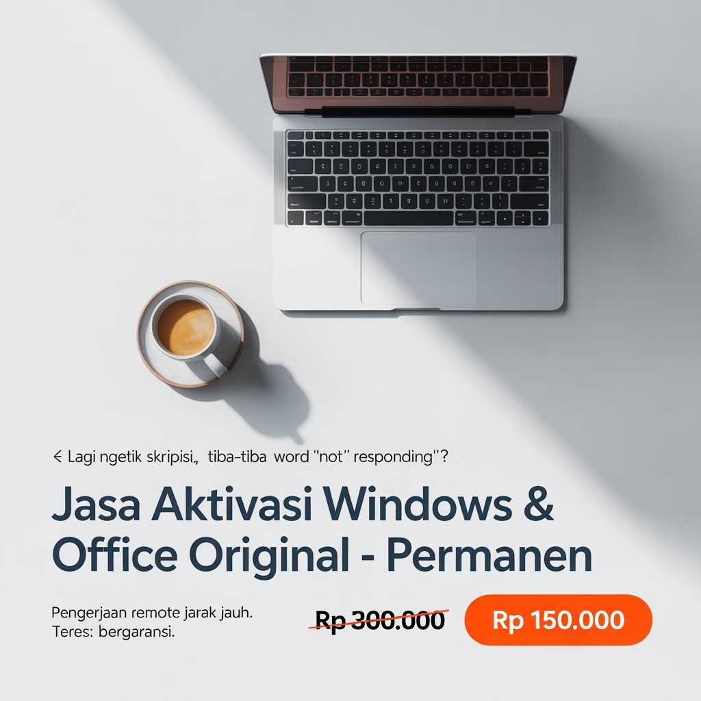 Jual Jasa Remote Pemasangan Lisensi Windows & Office Original Lifetime ...