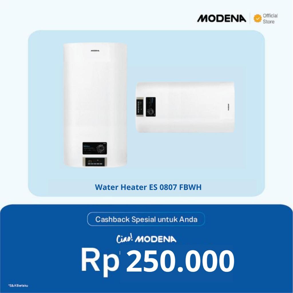 Jual Modena Water Heater Es 0807 Fbwh 80L Titanium Enamel Flexible ...