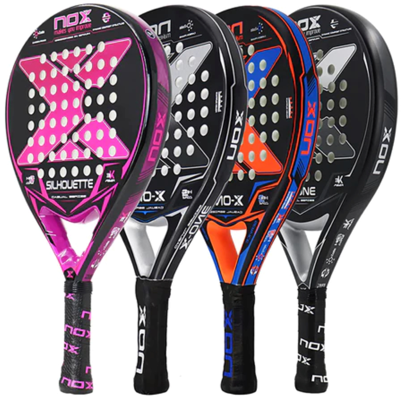 Jual [PROMOSI TAHUN BARU] NOX SILHOUETTE 6 Padel Racket 3K FIBER CARBON ...