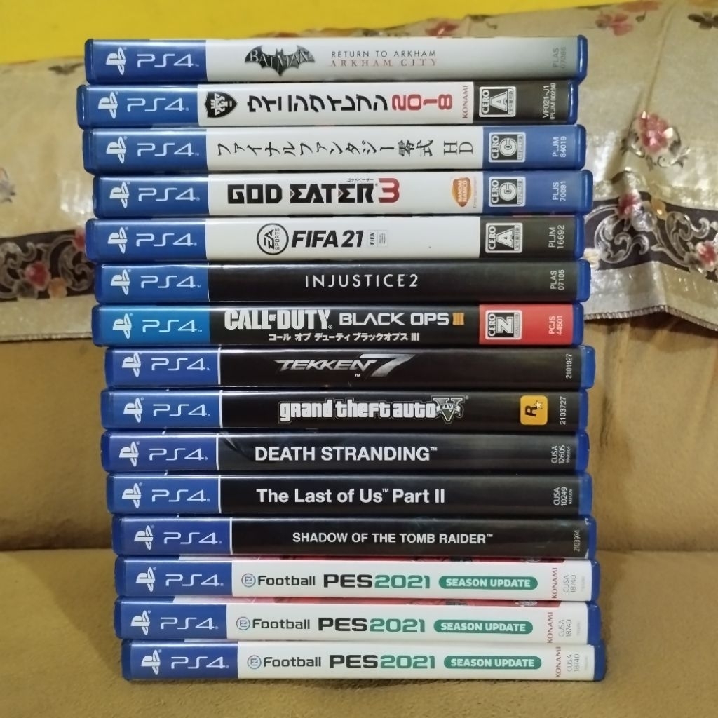 Jual BD/kaset playstation 4 mulus normal lengkap | Shopee Indonesia
