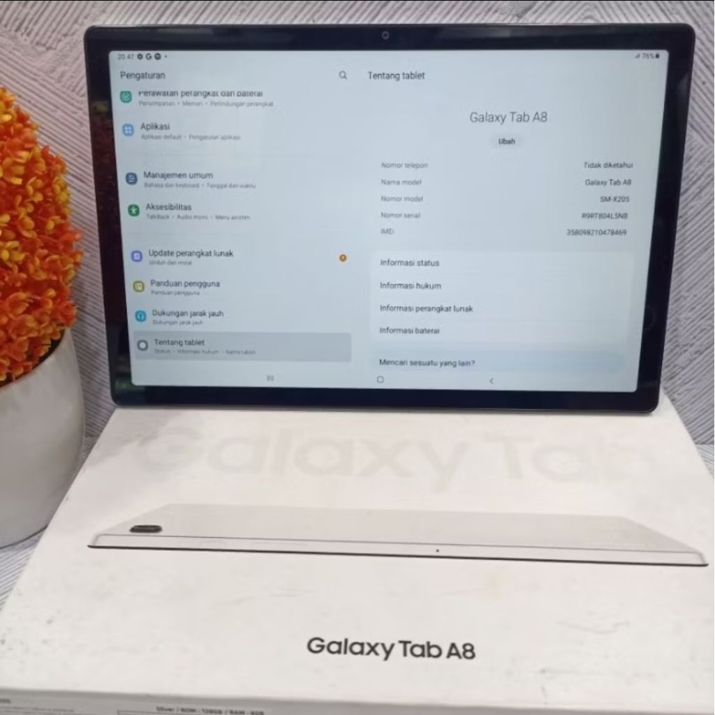 Jual Samsung Galaxy Tab A8 SM X205 3/32GB Second Bekas | Shopee Indonesia