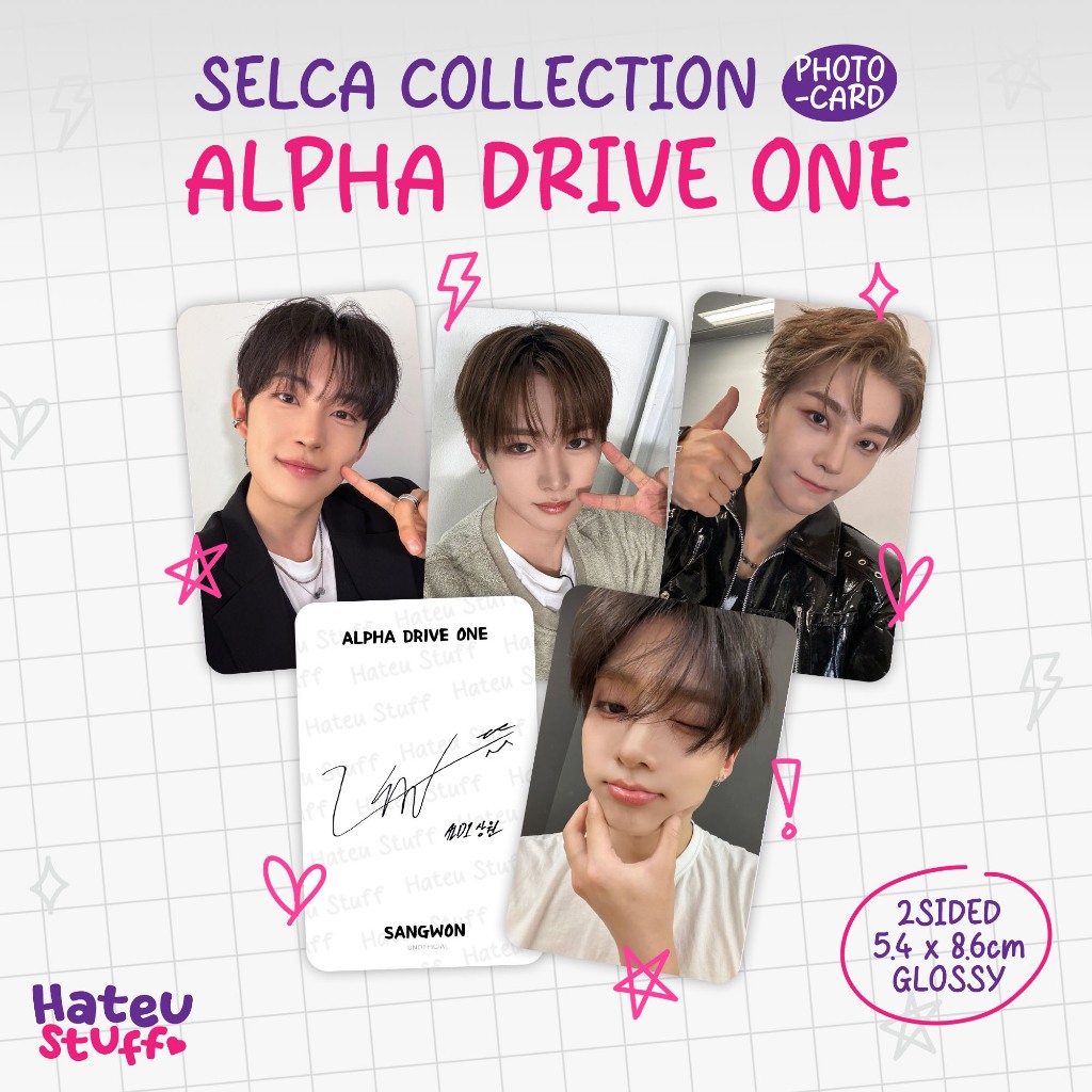Jual ALD1 (ALPHA DRIVE ONE) Unofficial Photocard Selca Colection MMA ...