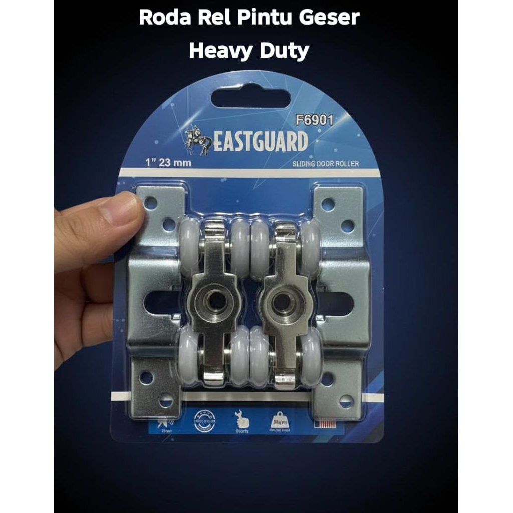 Jual COD!! GROSIR 1 & 6pcs RODA REL PINTU GESER EASTGUARD - RODA REL ...