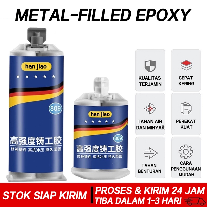 Jual Lem AB Besi Super Kuat Tahan Panas Lem Perekat Super Untuk ...