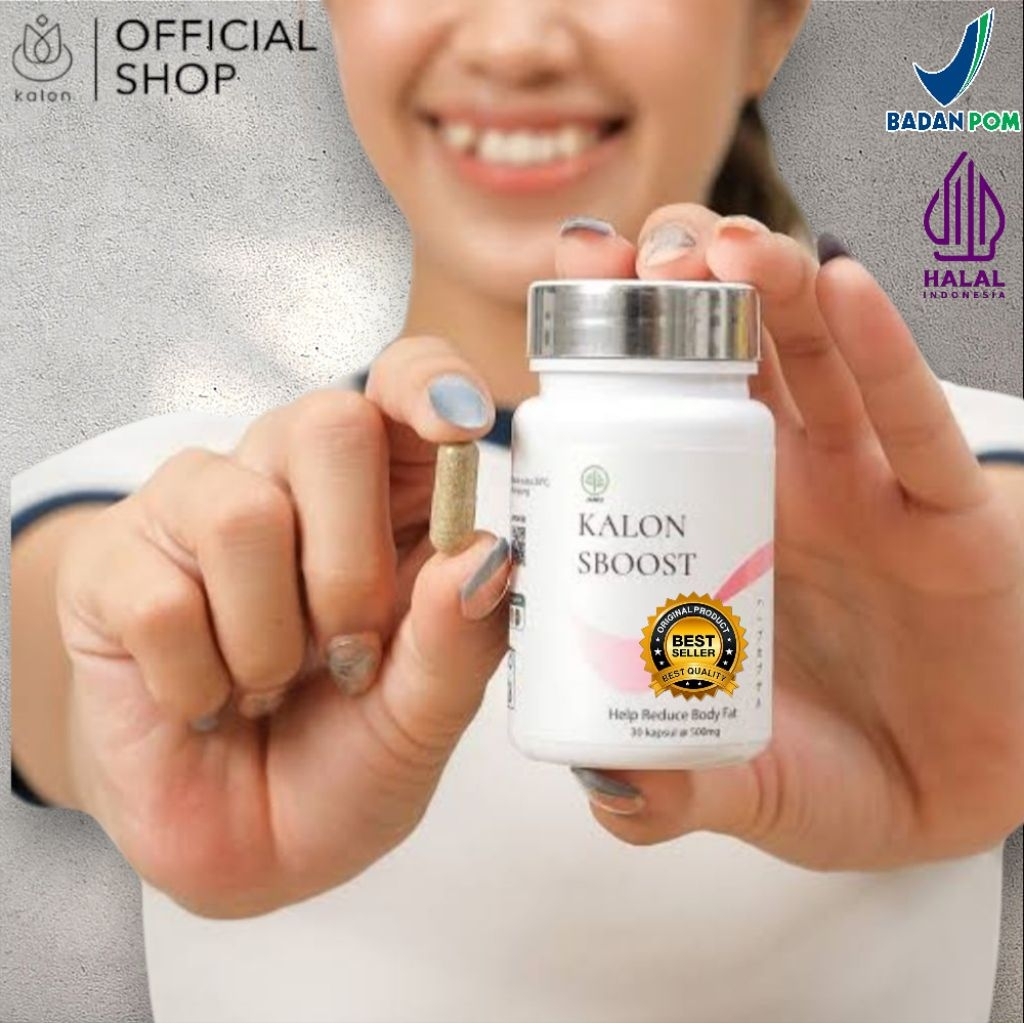 Jual Kalon Sboost Premium Kapsul Pelangsing Badan Pembakar Lemak Dan ...