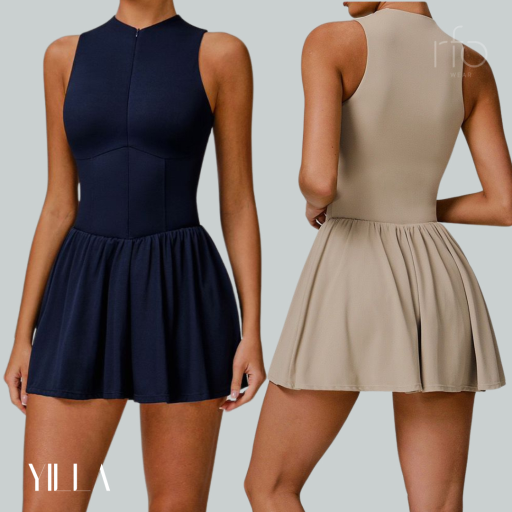 Jual Yilla Zipper Tennis Dress | Shopee Indonesia