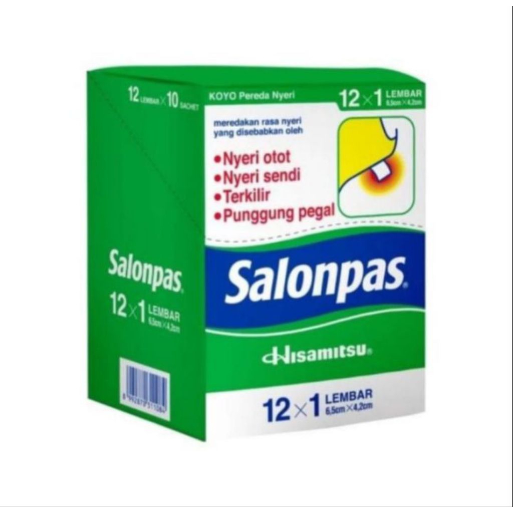 Jual Salonpas Koyo 1 Box Isi 10 Sachet x 12 Lembar | Shopee Indonesia