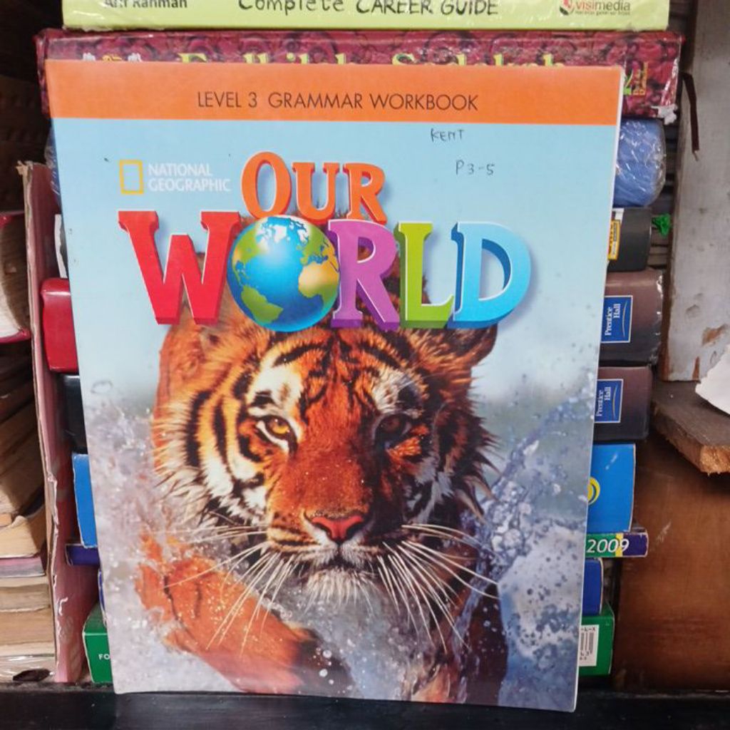 Jual BUKU BEKAS ORIGINAL OUR WORLD LEVEL 3 GRAMMAR WORKBOOK | Shopee ...