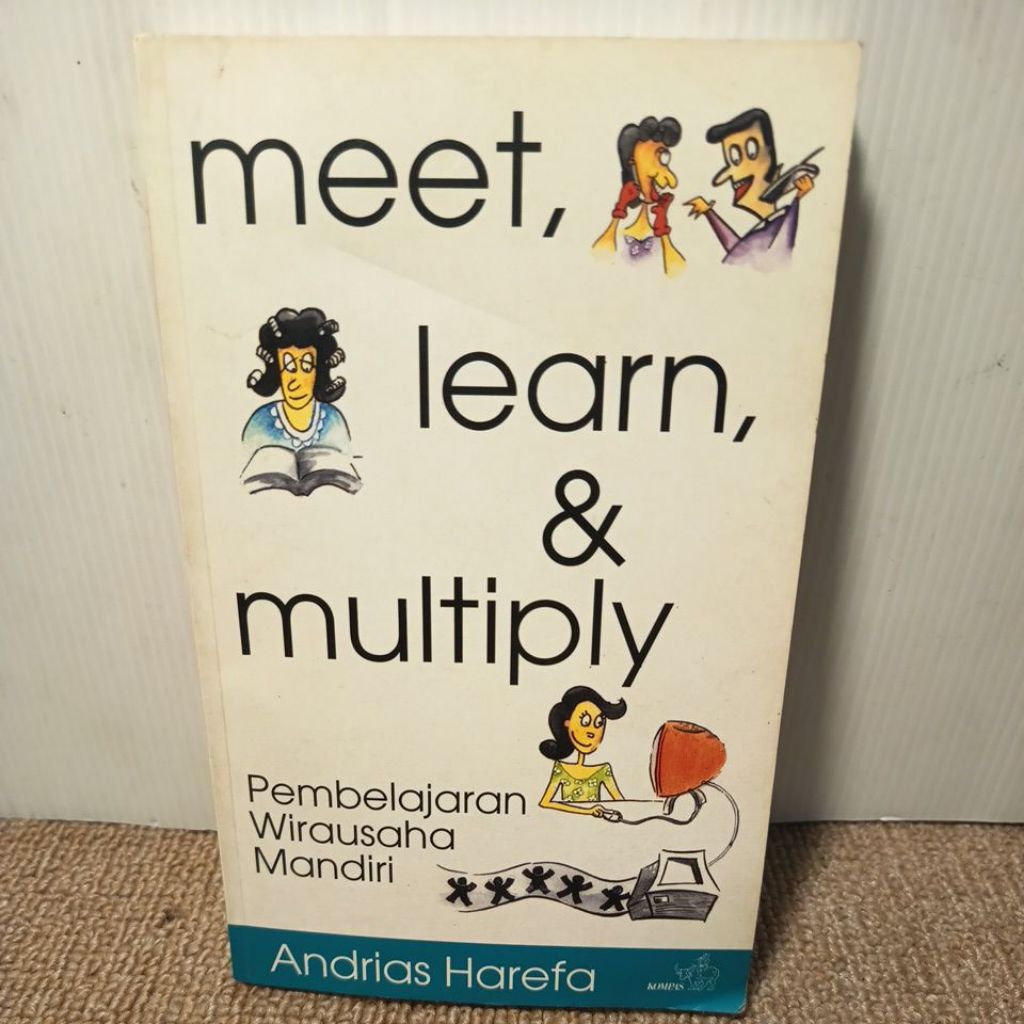 Jual meet learn & multiply by andrias harefa (preloved buku ori ...