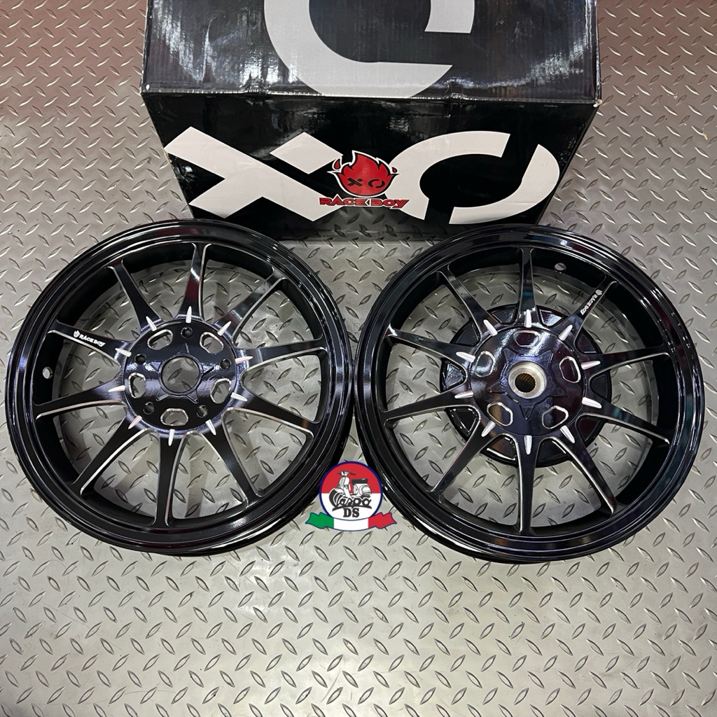 Jual Velg RACE BOY X Star Black Vespa Sprint Primavera S LX LXV ...