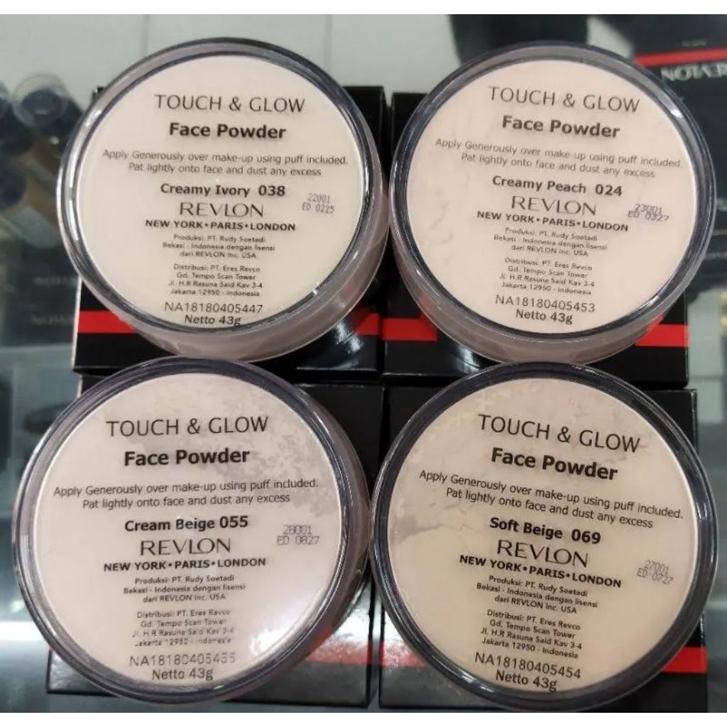 Jual REVLON FIN TOUCH & GLOW LOOSE POWDER | Shopee Indonesia
