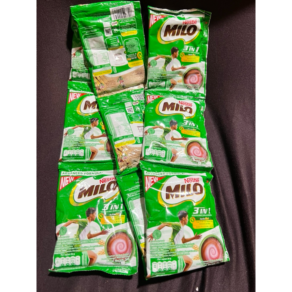 Jual Nestle Milo 3 In 1 ActiveGo-Minuman Serbuk Coklat Paduan Dengan ...
