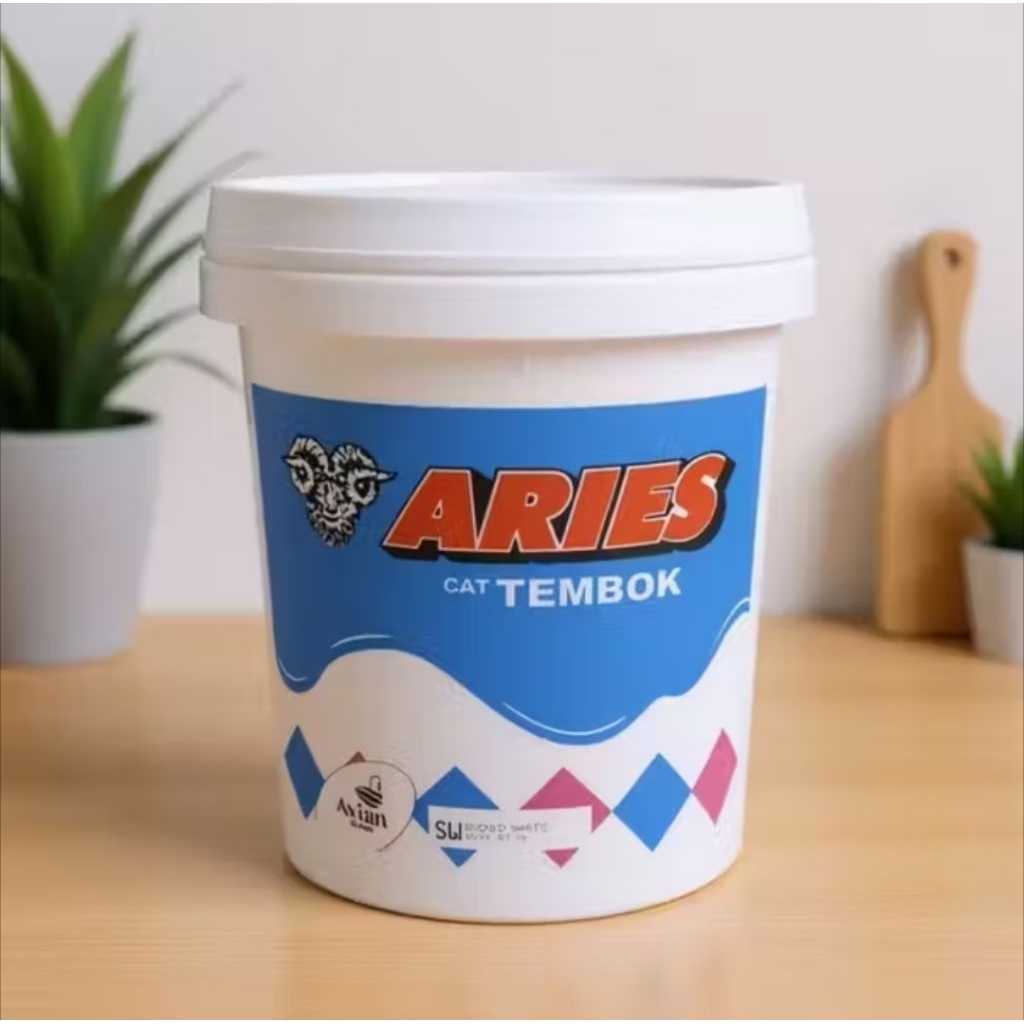 Jual Cat Aries by Avian brand isi 5kg dan 20kg cat ekonomis water base ...