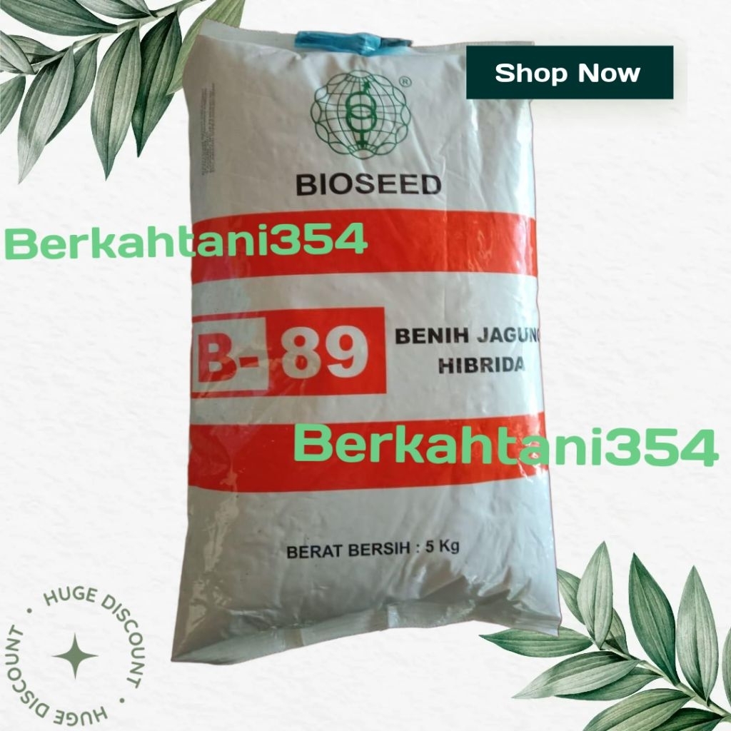Jual exp bln 7 2026 Benih jagung b89 kemasan 5kg Bibit jagung b89 5kg ...