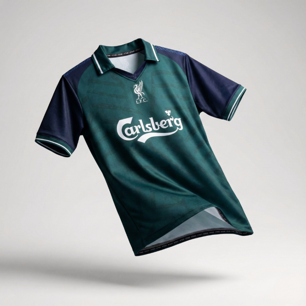 Jual Kaos Jersey Dryfit Unisex Fantasy Club Liverpool Motif Retro ...