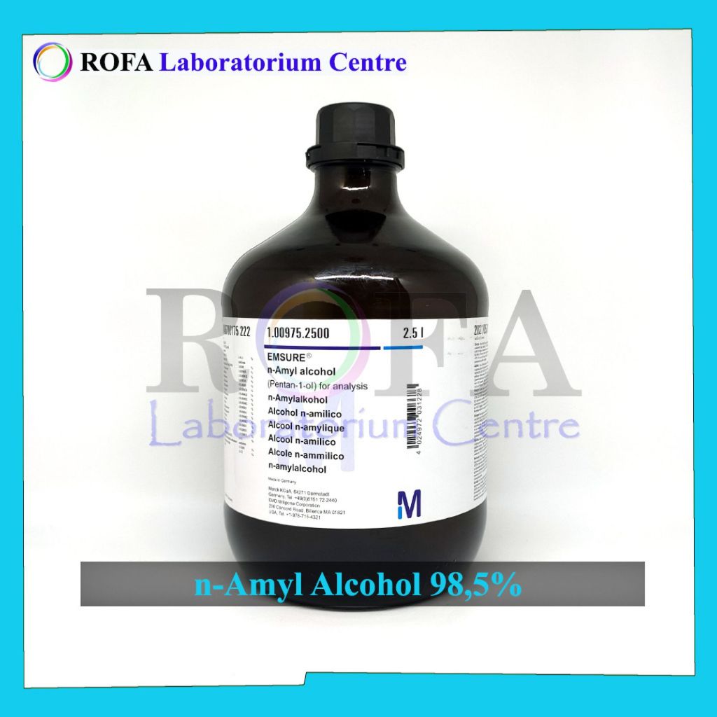 Jual Amil Alkohol / n-Amyl Alcohol / 1-Pentanol / Pentyl Alcohol / CH3 ...