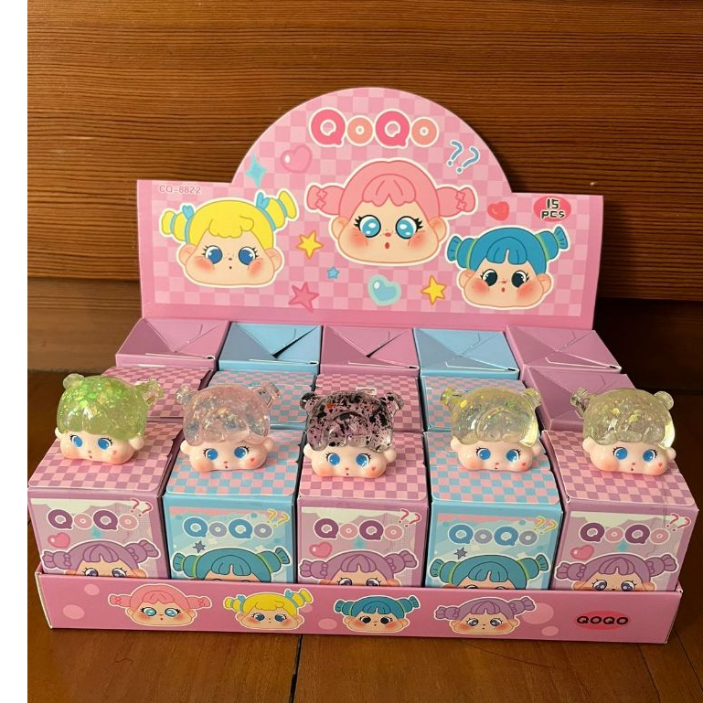 Jual Mini Figure Mystery Box Cunli Girl Blind Box Girl Cute Resin Clay ...