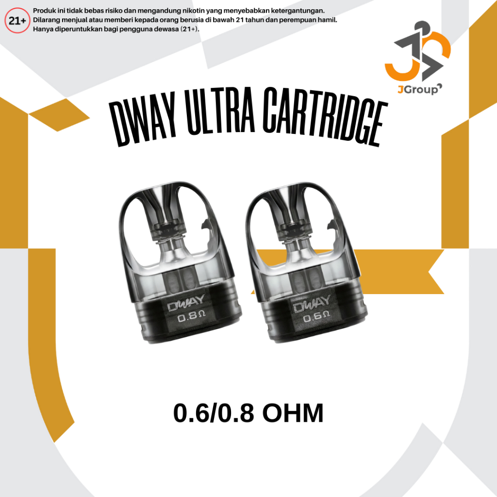Jual CARTRIDGE DWAY ULTRA POD 2ML AUTHENTIC BY DWAY | DWAY ULTRA ...