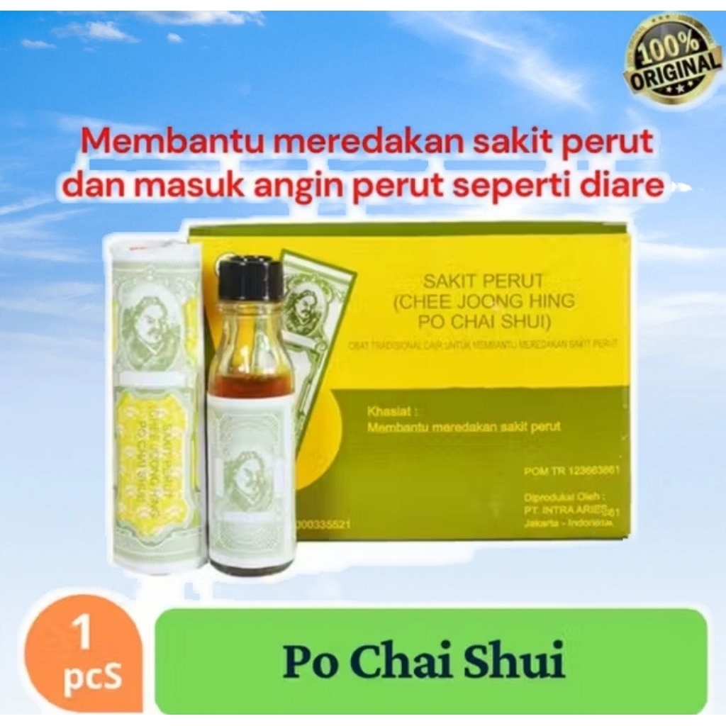 Jual Chee Joong Hing Po Chai Shui 1 ktk @10 botol | Shopee Indonesia