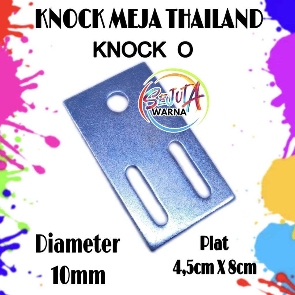 Jual KNOCK THAILAND O 10MM REGISTER MEJA SABLON | Shopee Indonesia