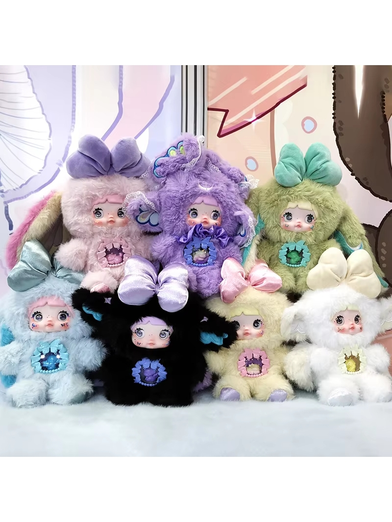 Jual Nommi V6 Fantasy World Series Plush Boneka Blind Box Full Set ...