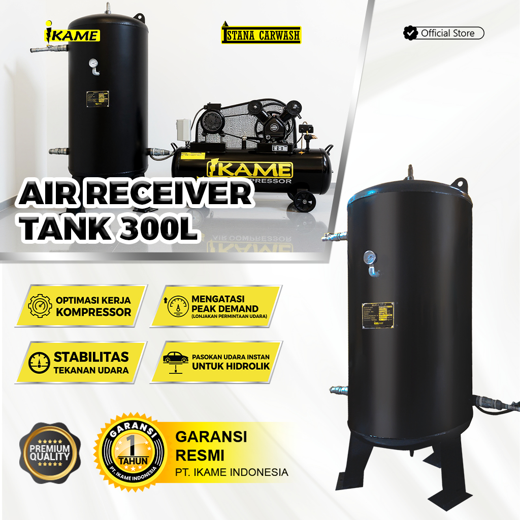 Jual Tangki Kompresor / Tangki Udara 300 liter / Air Receiver Tank 300 ...