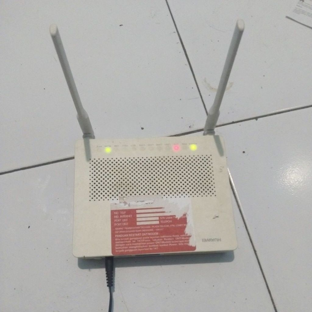 Jual HUAWEI HG8245A GPON GPON V2 RAUTER KONDISI NORMAL BARANG SESUAI ...
