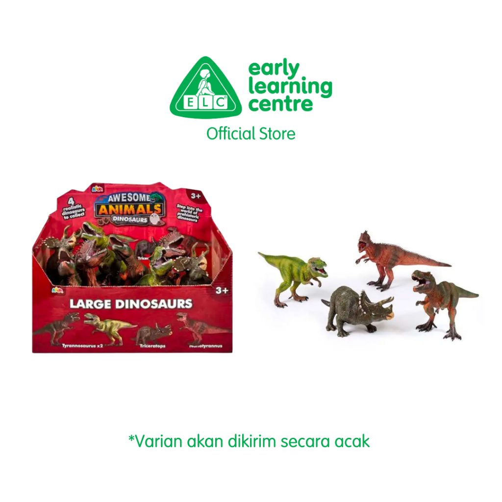 Jual [Buy 2 Get 50%] Addo Awesome Animals Large Dinosaur Figurine ...