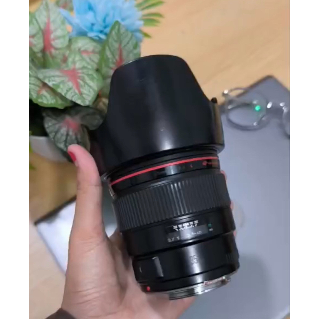 Jual Lensa 35mm F1.4 USM L Series Ring Merah | Shopee Indonesia