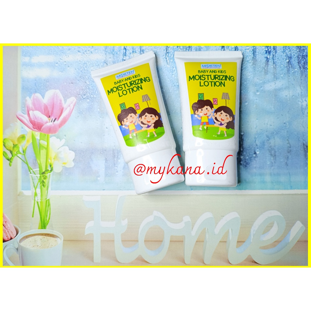 Jual Moisten BABY & KIDS Moisturizing Lotion 50ml - Ekstra Oat - Soy ...