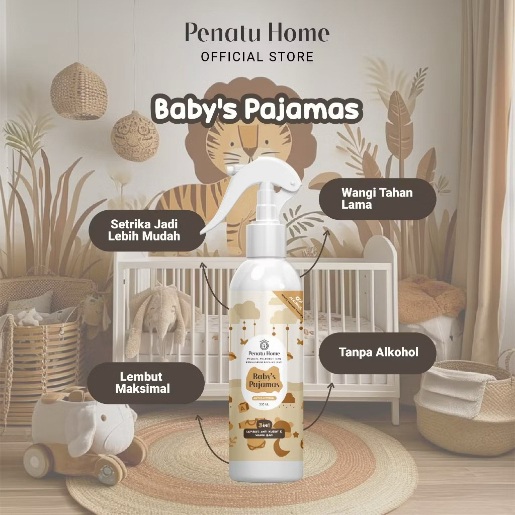 Jual Penatu Home Pelicin, Pelembut Setrika & Parfum Laundry Bayi | Baby ...
