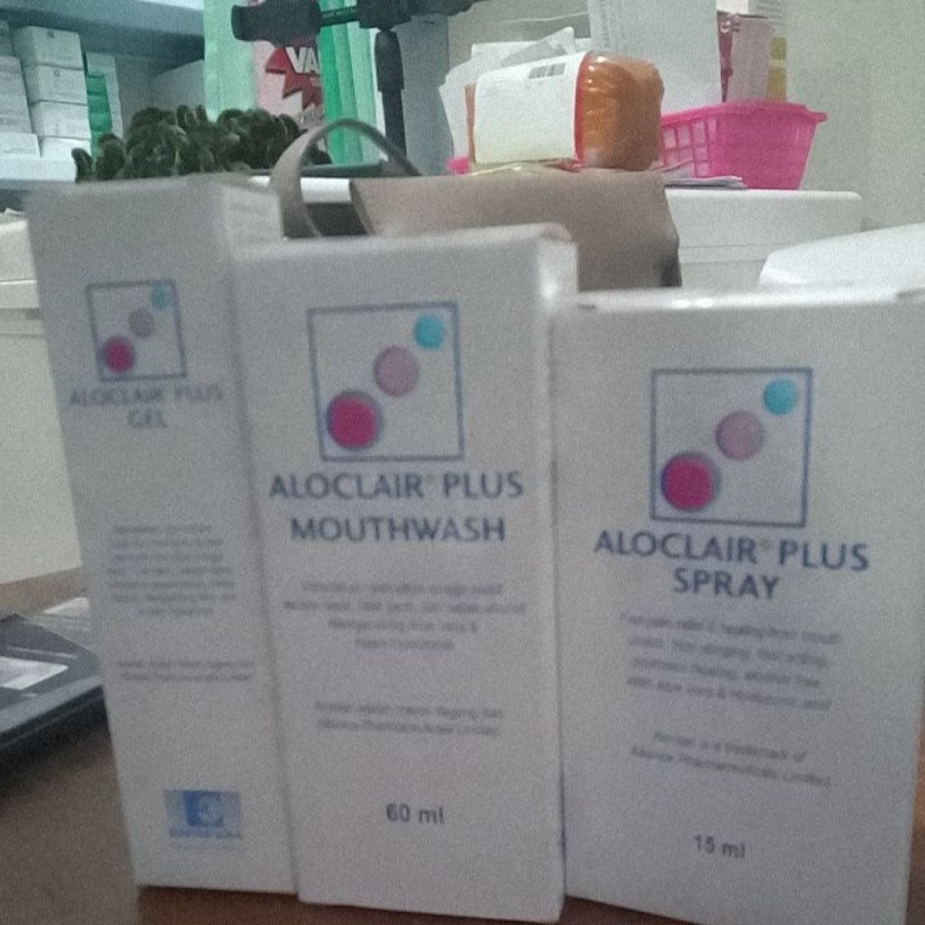 Jual Aloclair Plus Spray 15 ml - Obat Sariawan dengan Aloe Vera dan ...
