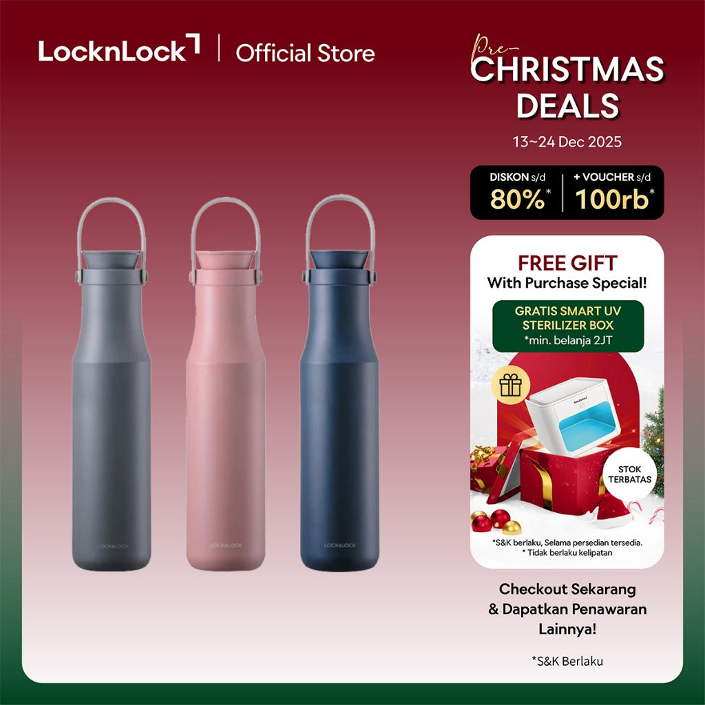 Jual LocknLock Metro Double Tumbler 710ml - LHC4203 | Shopee Indonesia