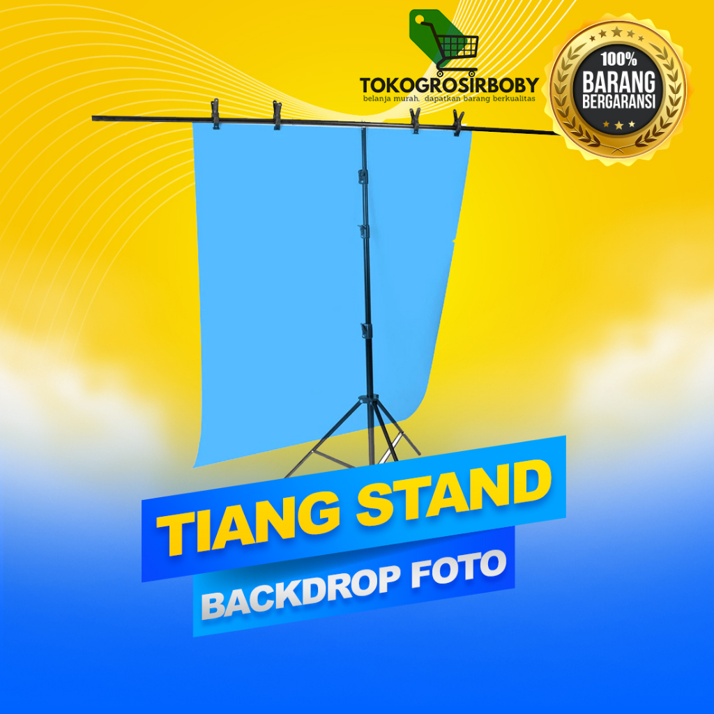 Jual Tiang Backdrop Foto Studio Produk T-Shape 2 Clamp 60 x 70 | Shopee ...