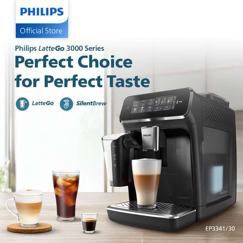 Jual Philips EP3341/30 Mesin Kopi Otomatis,Espresso Machine 3000 Series ...