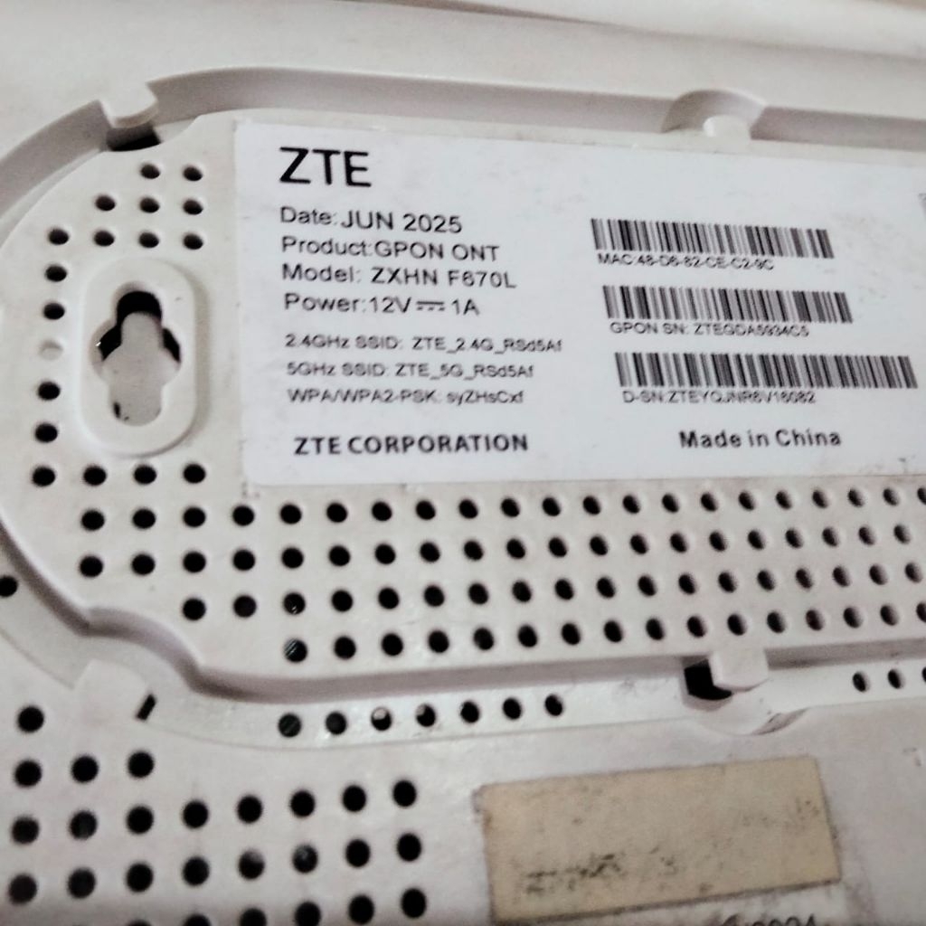 Jual Router ZTE F670L Router Dual Band | Shopee Indonesia