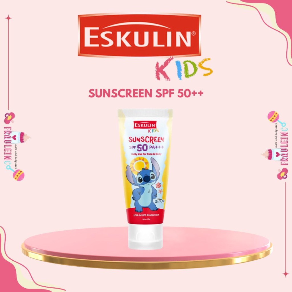 Jual ESKULIN KIDS - Suncreen Stitch 45gr / Suncreen Anak SPF 50 PA ...